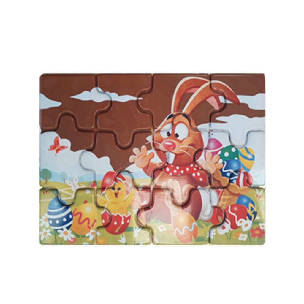 Puzzle en Chocolat de Pâques - La Bonbonnière Genève Chocolaterie